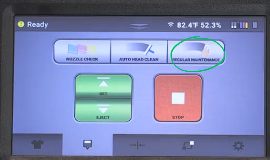 DTG Vision: Maintenace (Daily,Weekly & Monthly) – Ricoma