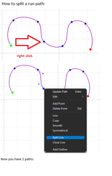 What is a Run Path and How Do I Split One in Chroma Digitizing Software ...